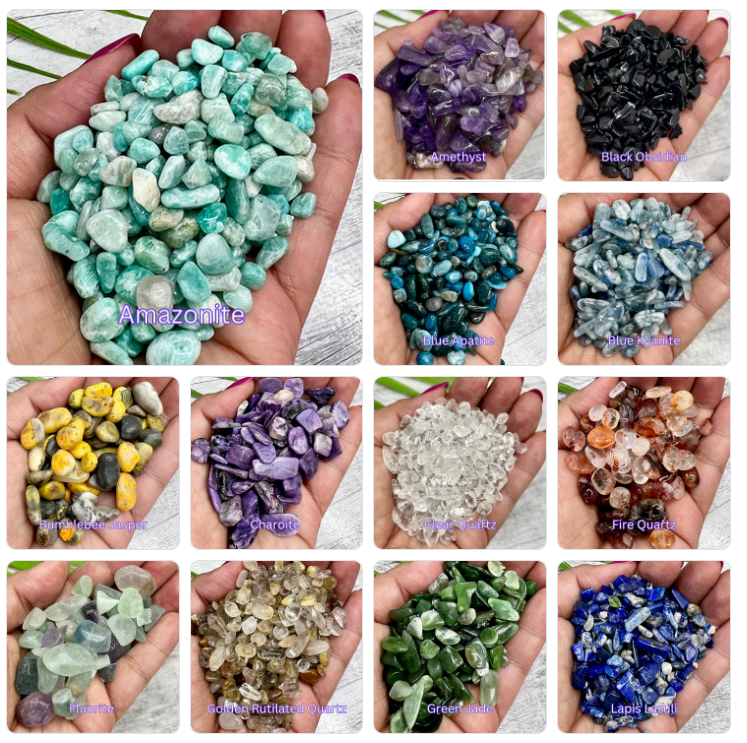 Crystal Chips – Mala & Me Crystal Shop